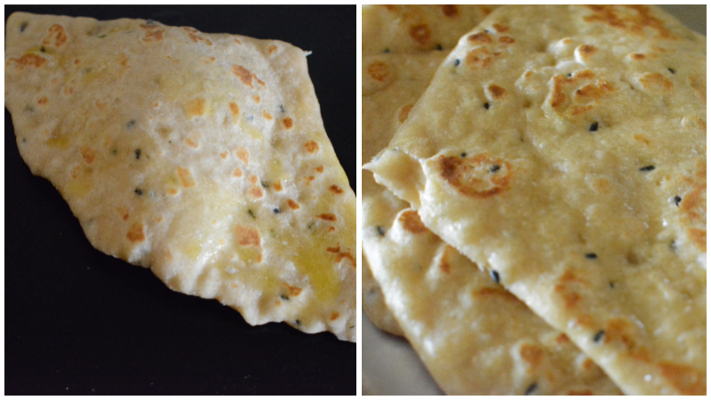 Wholewheat Naan, Pillowy soft naan, Soft and tender wholewheat naan