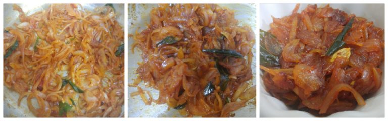 Seeni sambol/ The Srilankan Onion relish/ Onion Sambol