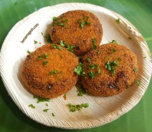 Chicken cutlet/Homemade chicken cutlet/Chicken cutlet(Indian style)